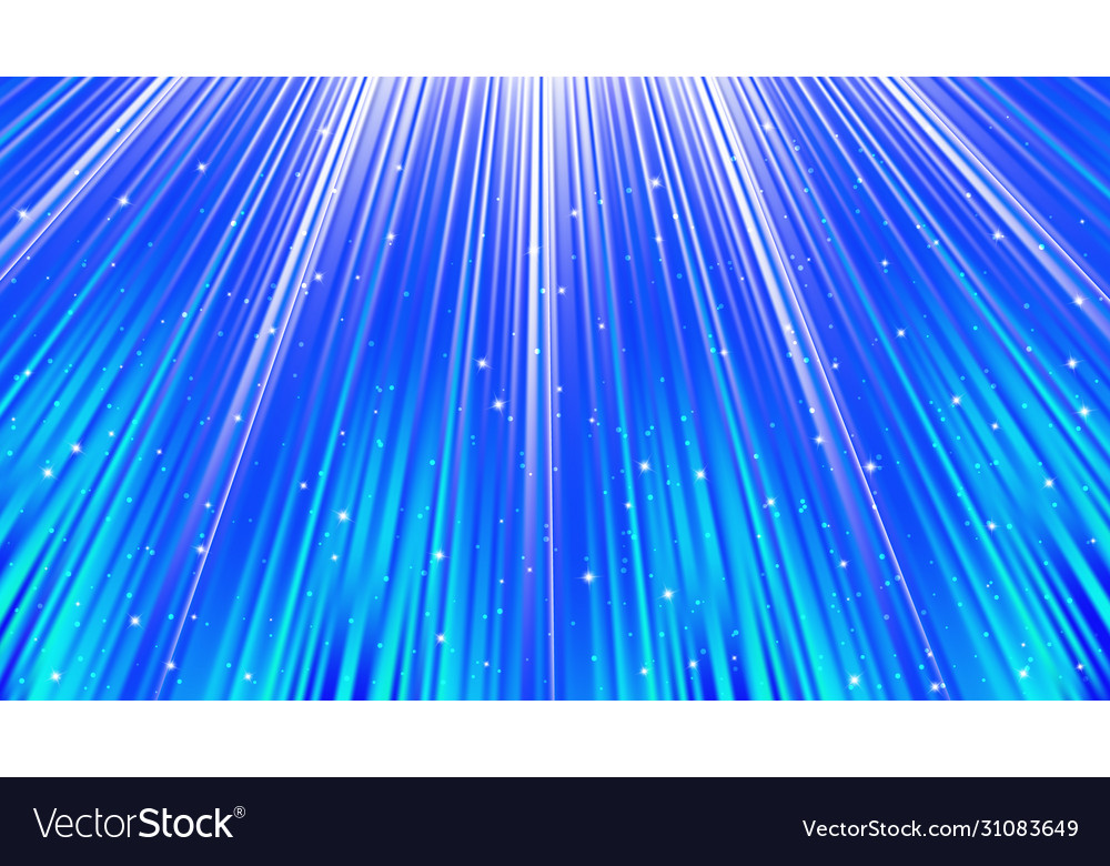 Sunlight rays background with light effects Vector Image