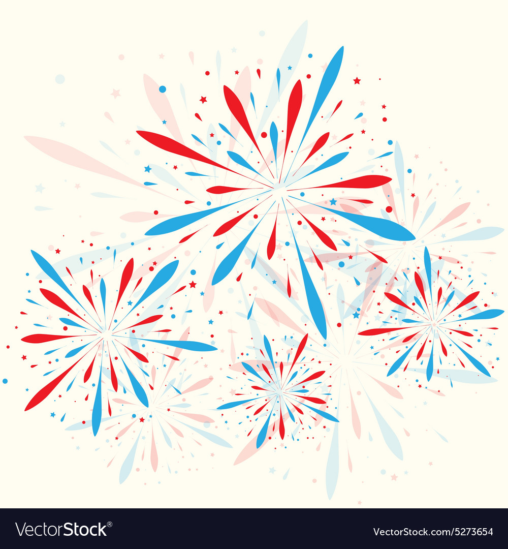 Firework background Royalty Free Vector Image - VectorStock