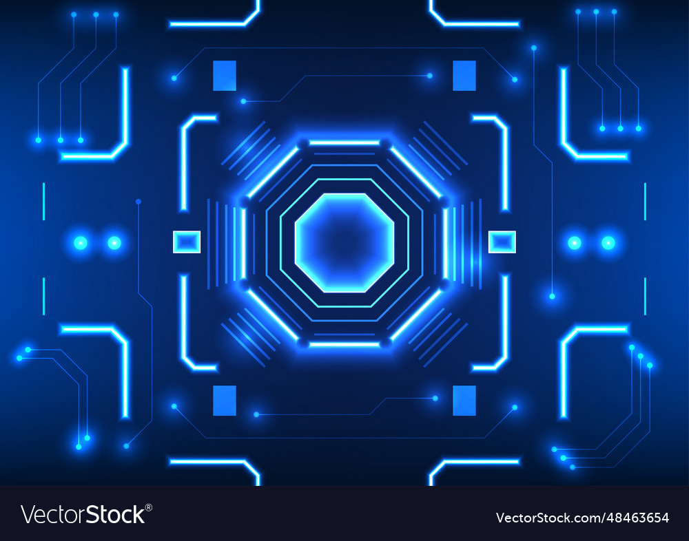 Screen technology background Royalty Free Vector Image