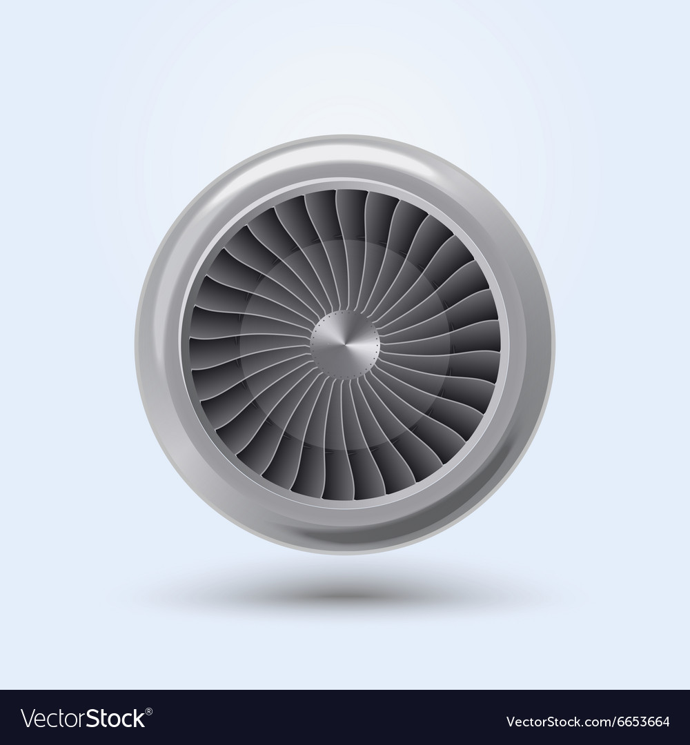 Jet engine Royalty Free Vector Image - VectorStock