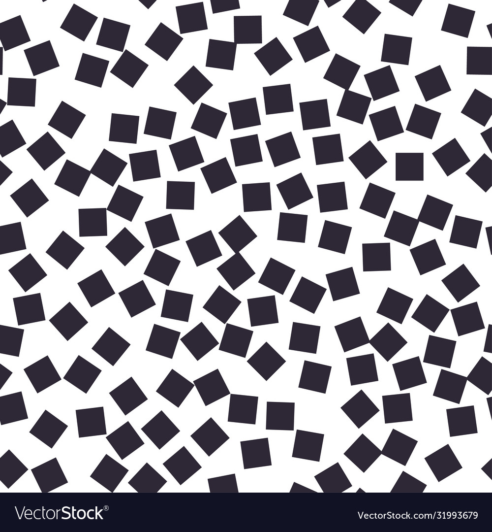 Seamless pattern tiny random geometric elements Vector Image