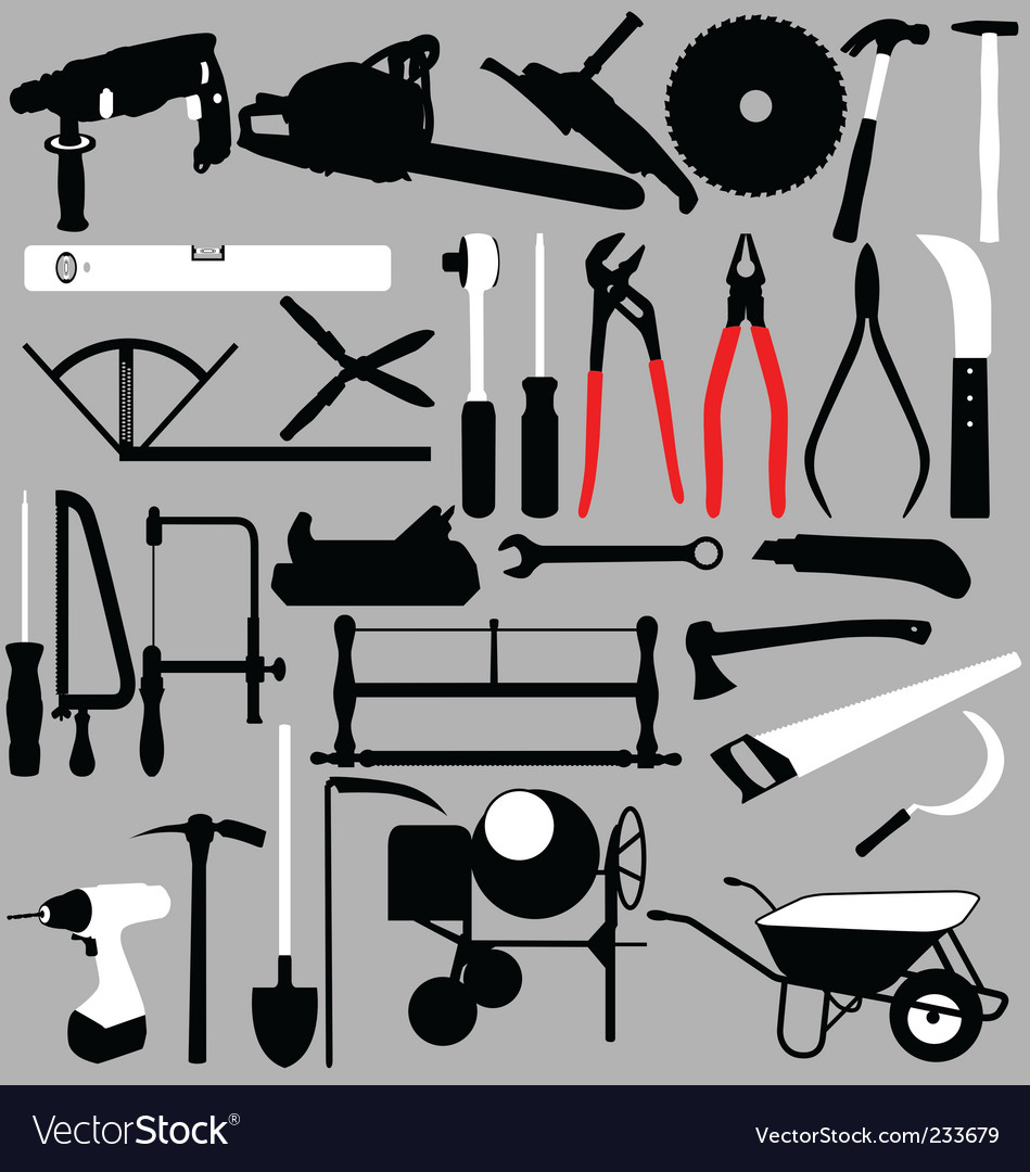 Tools Royalty Free Vector Image - VectorStock