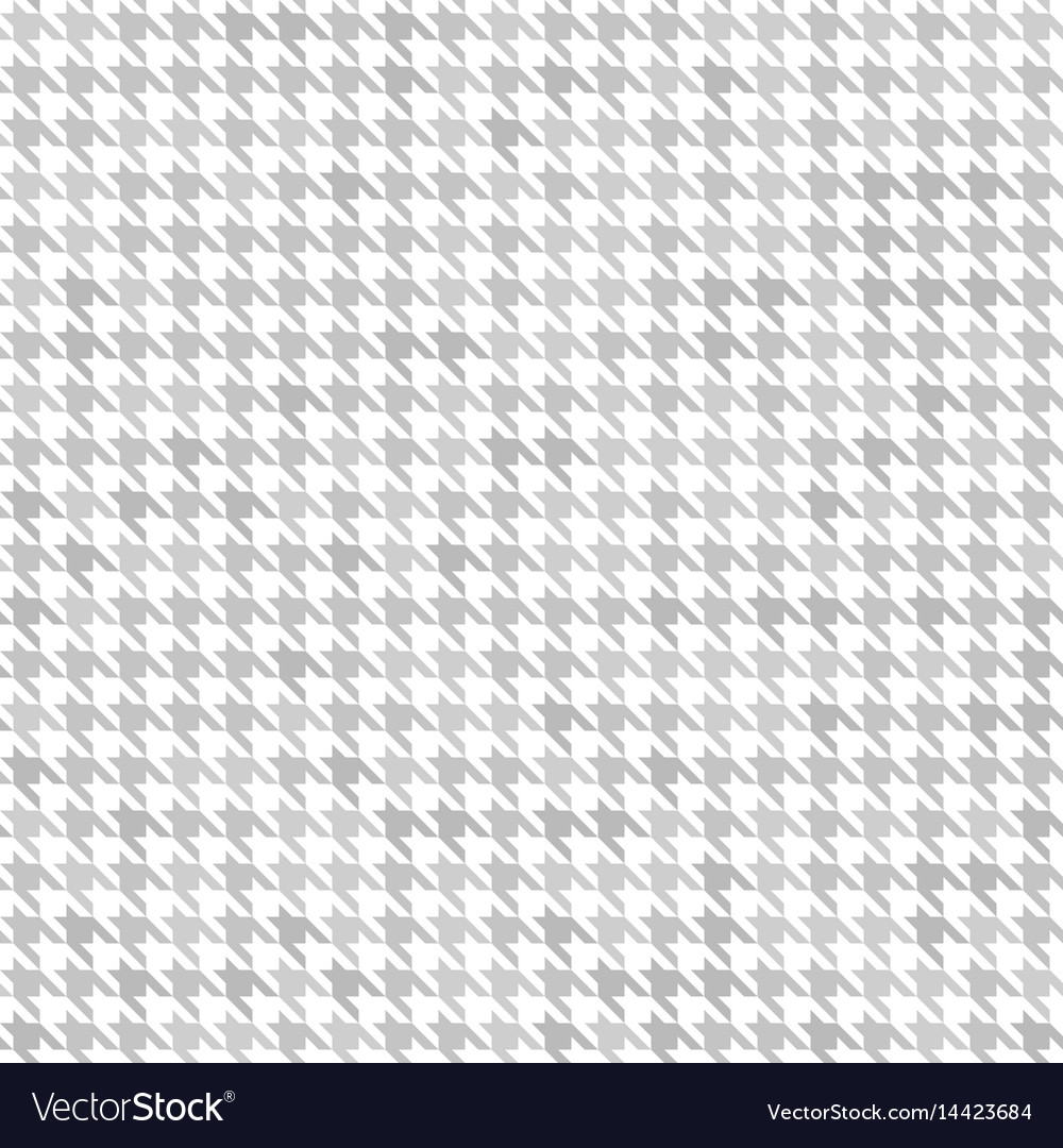 Houndstooth pattern seamless Royalty Free Vector Image