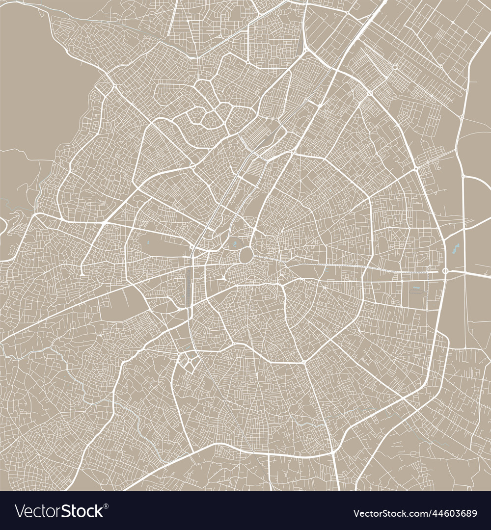 Map of konya turkey urban city road art Royalty Free Vector Map of konya turkey urban city road art Royalty Free Vector
