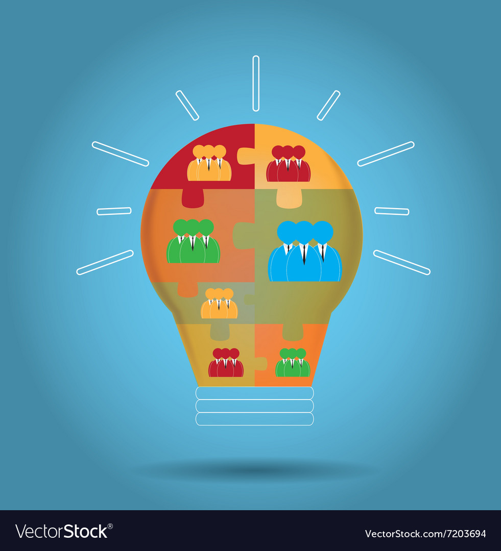 Teamwork Royalty Free Vector Image - VectorStock