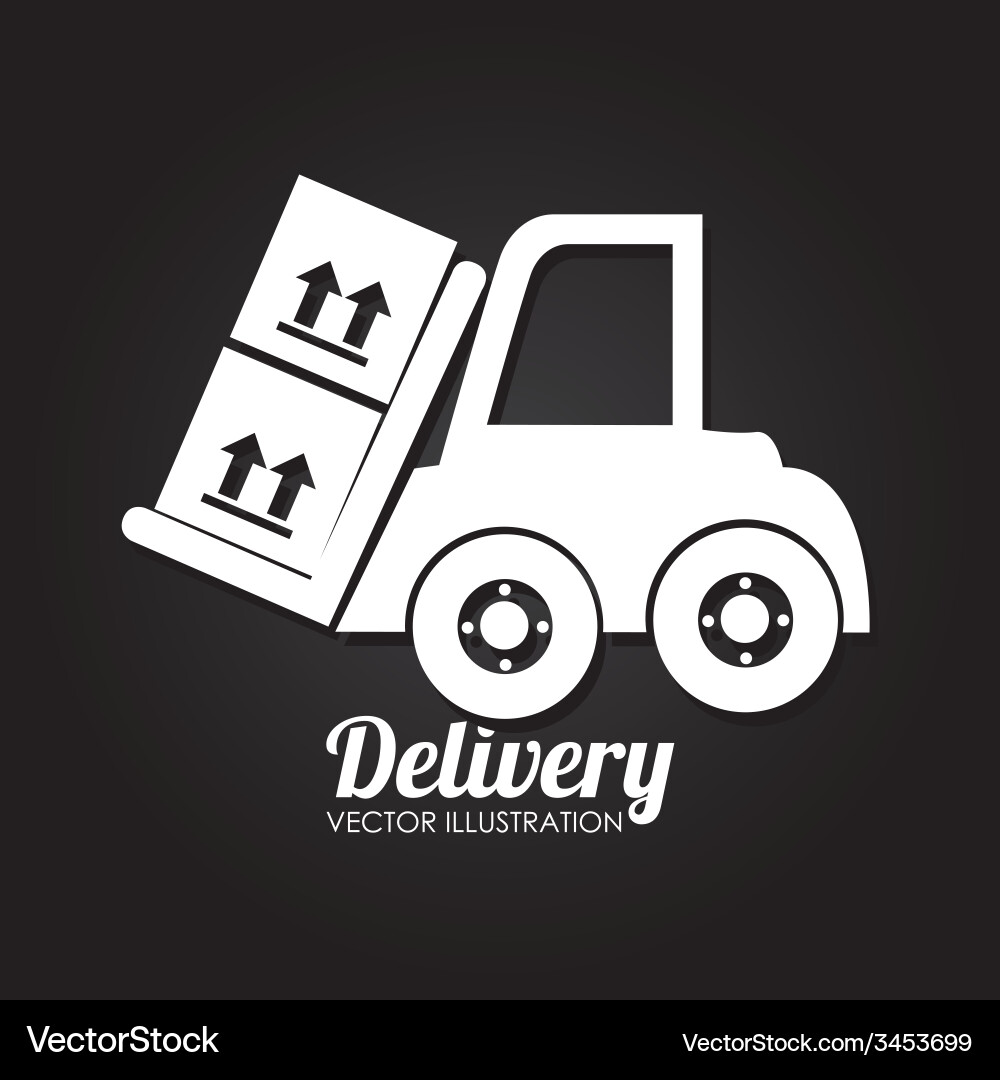 Delivery design Royalty Free Vector Image - VectorStock