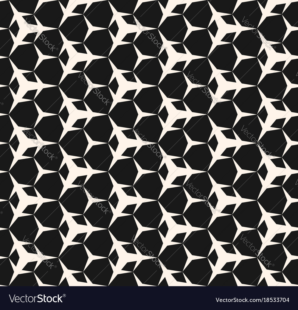 Seamless pattern with simple sharped figures Vector Image