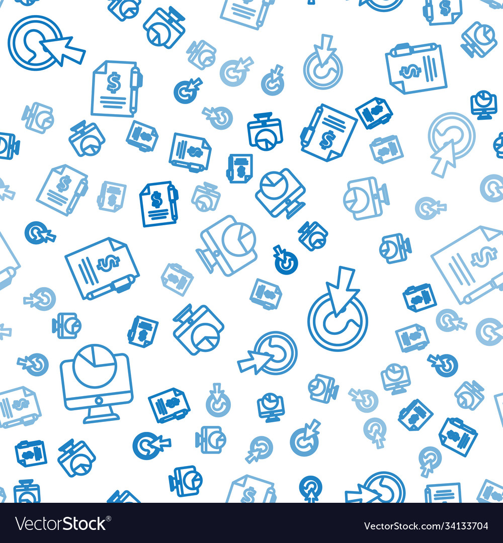 Set line computer monitor with graph chart user Vector Image Set line computer monitor with graph chart user Vector Image