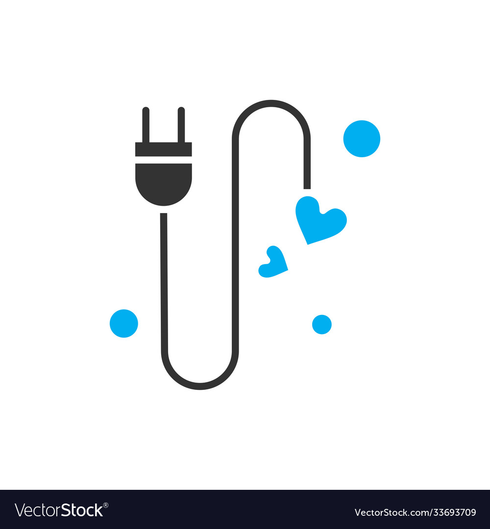 Data cable icon Royalty Free Vector Image - VectorStock