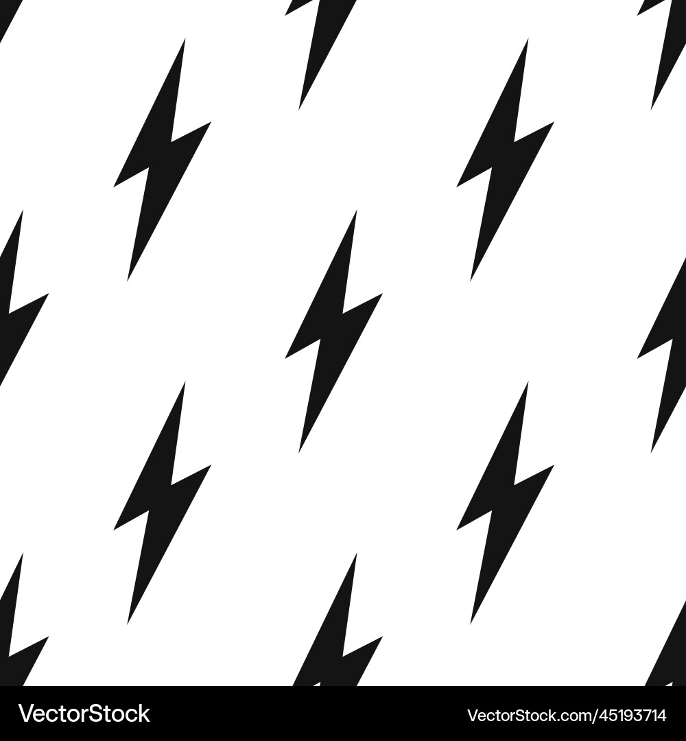 Flat hand drawn seamless pattern Royalty Free Vector Image
