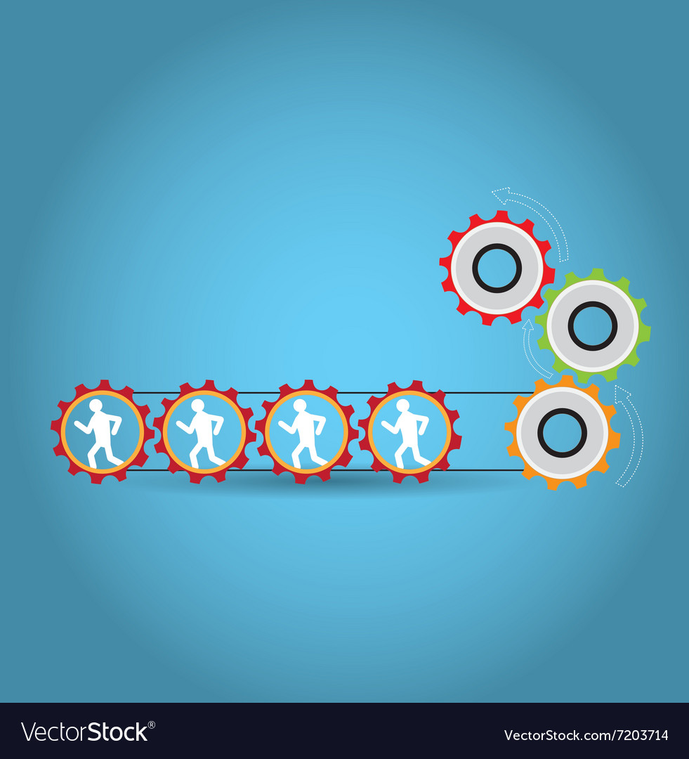 Teamwork Royalty Free Vector Image - VectorStock