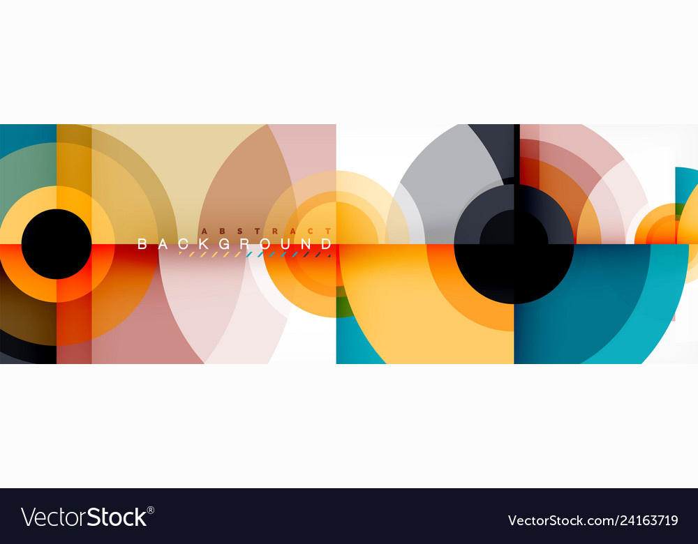 Abstract background circle design Royalty Free Vector Image