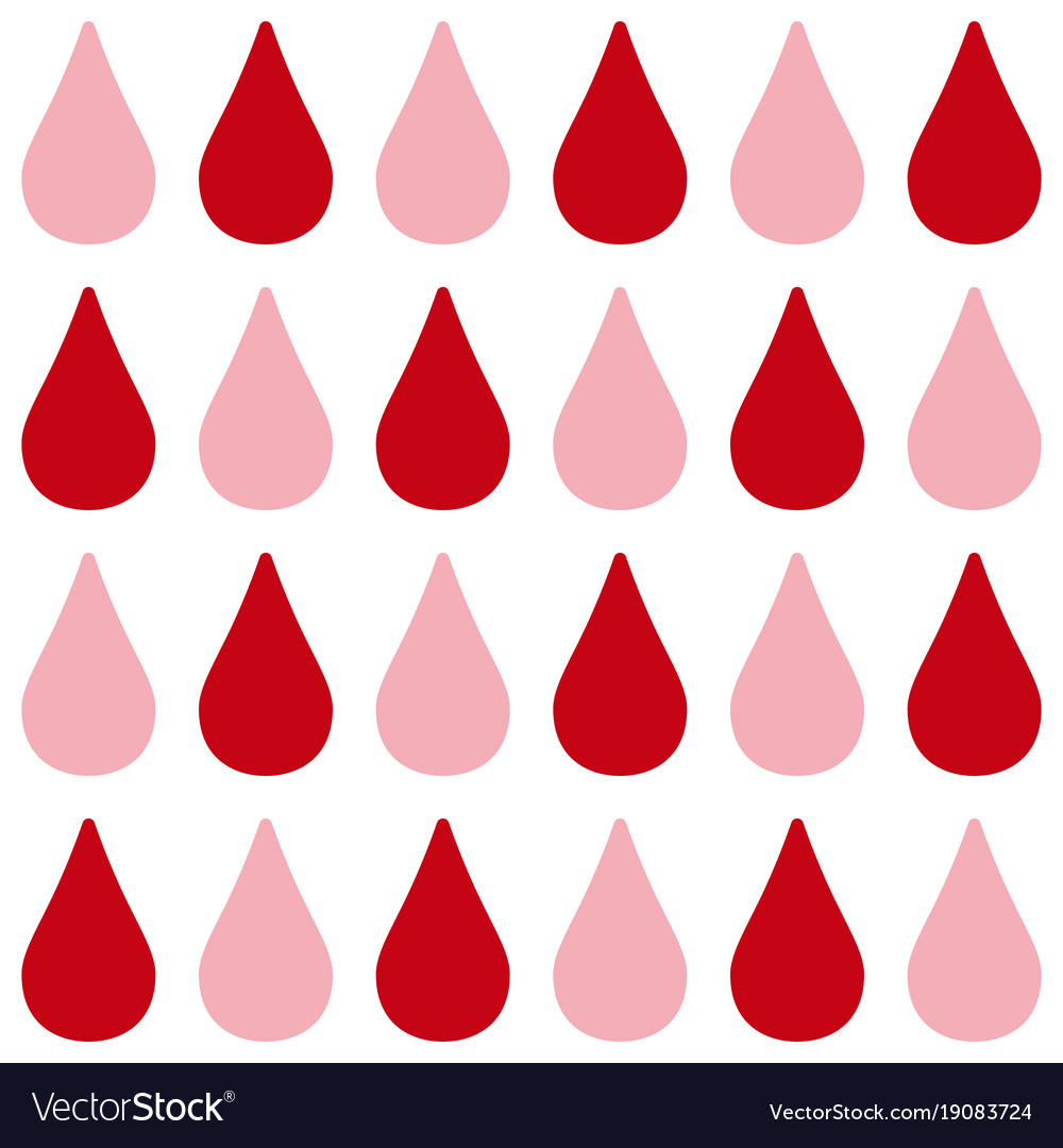 Seamless pattern with red drops Royalty Free Vector Image