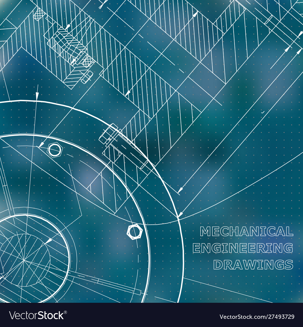 Backgrounds engineering subjects technical Vector Image