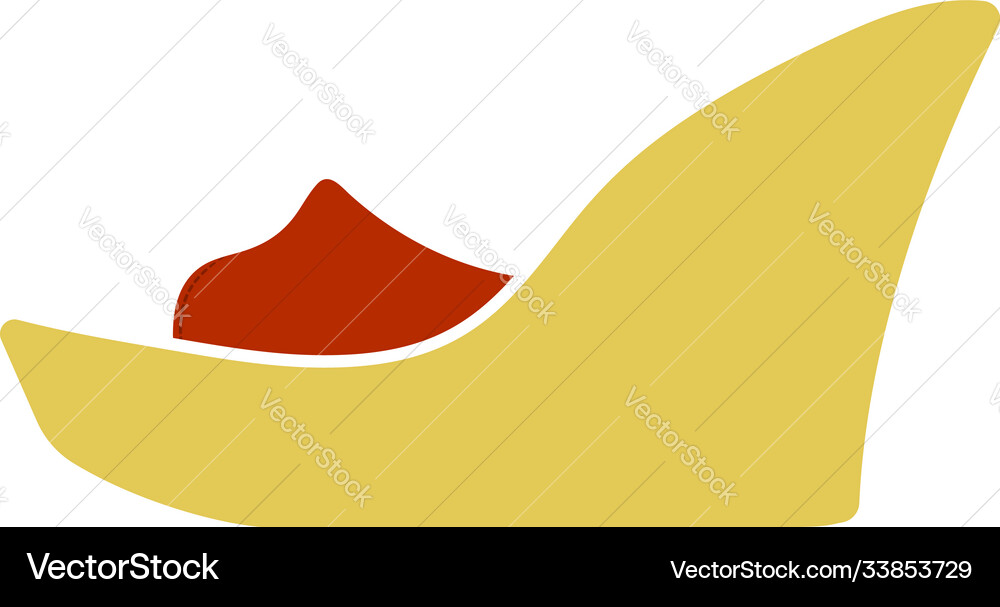 Platform shoe icon Royalty Free Vector Image - VectorStock