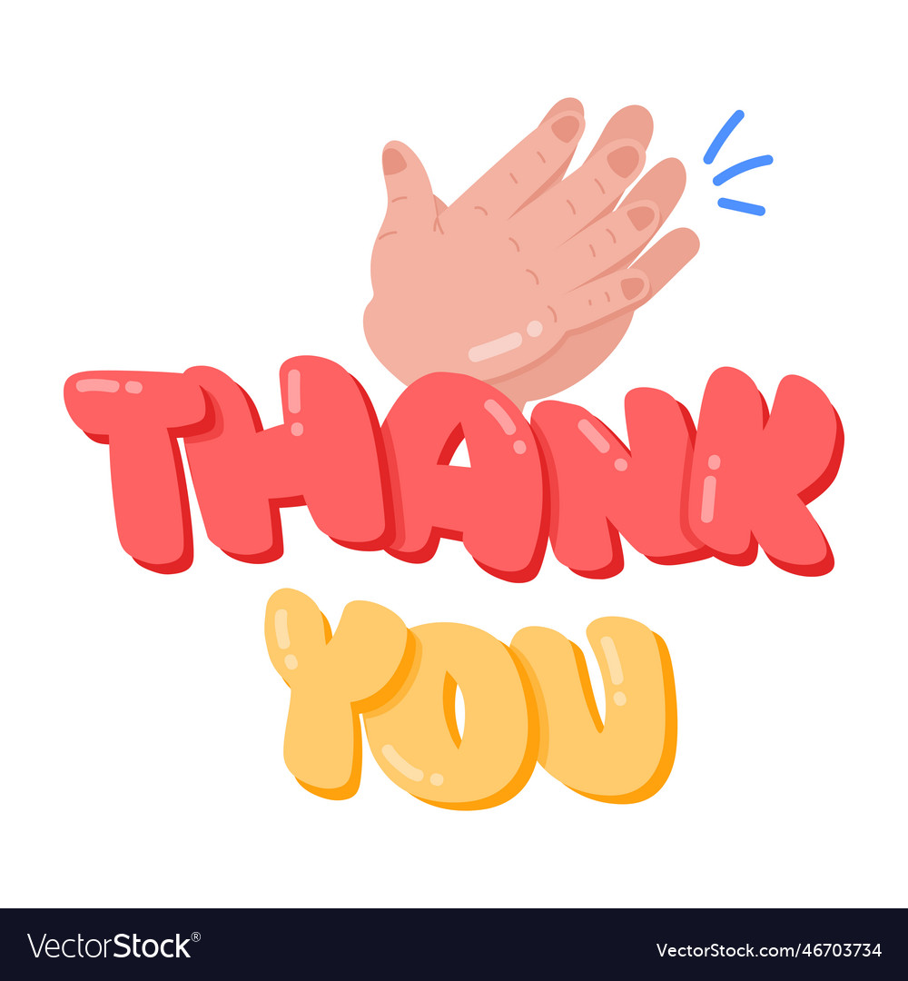 Clapping hands Royalty Free Vector Image - VectorStock