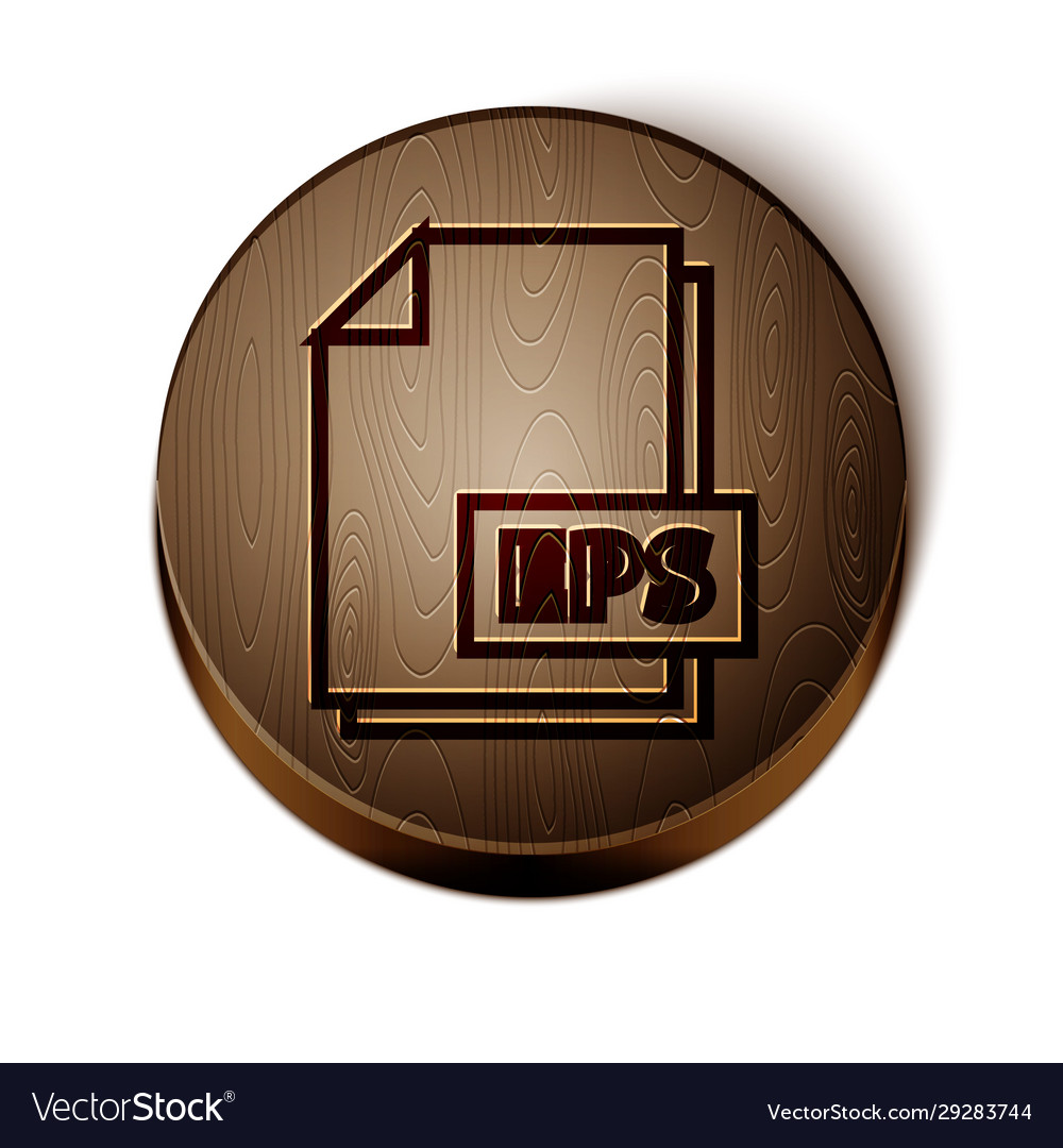 Brown line eps file document download eps button Vector Image Brown line eps file document download eps button Vector Image
