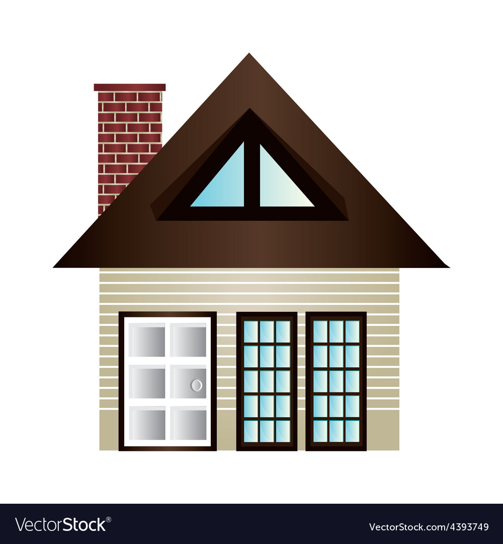 Home design Royalty Free Vector Image - VectorStock