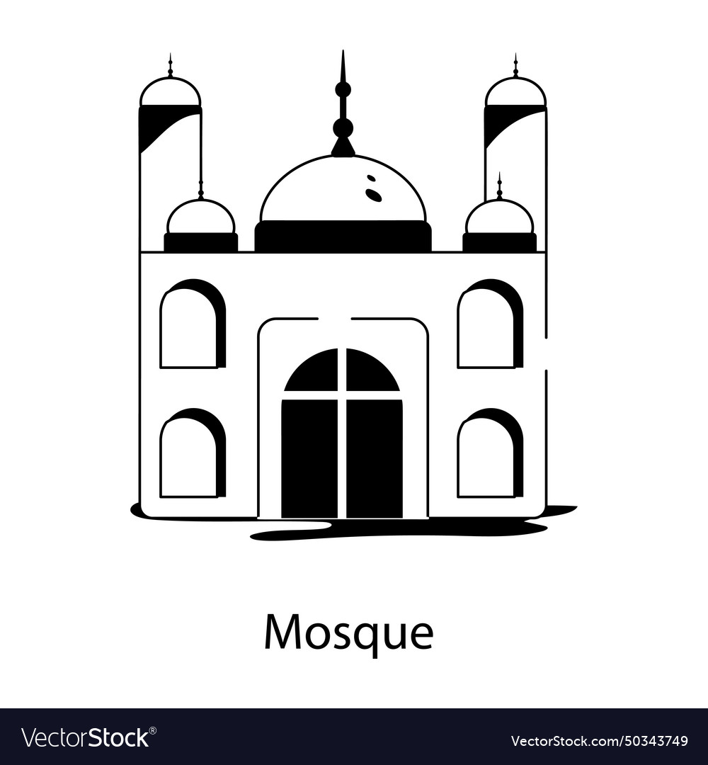 Mosque Royalty Free Vector Image - VectorStock