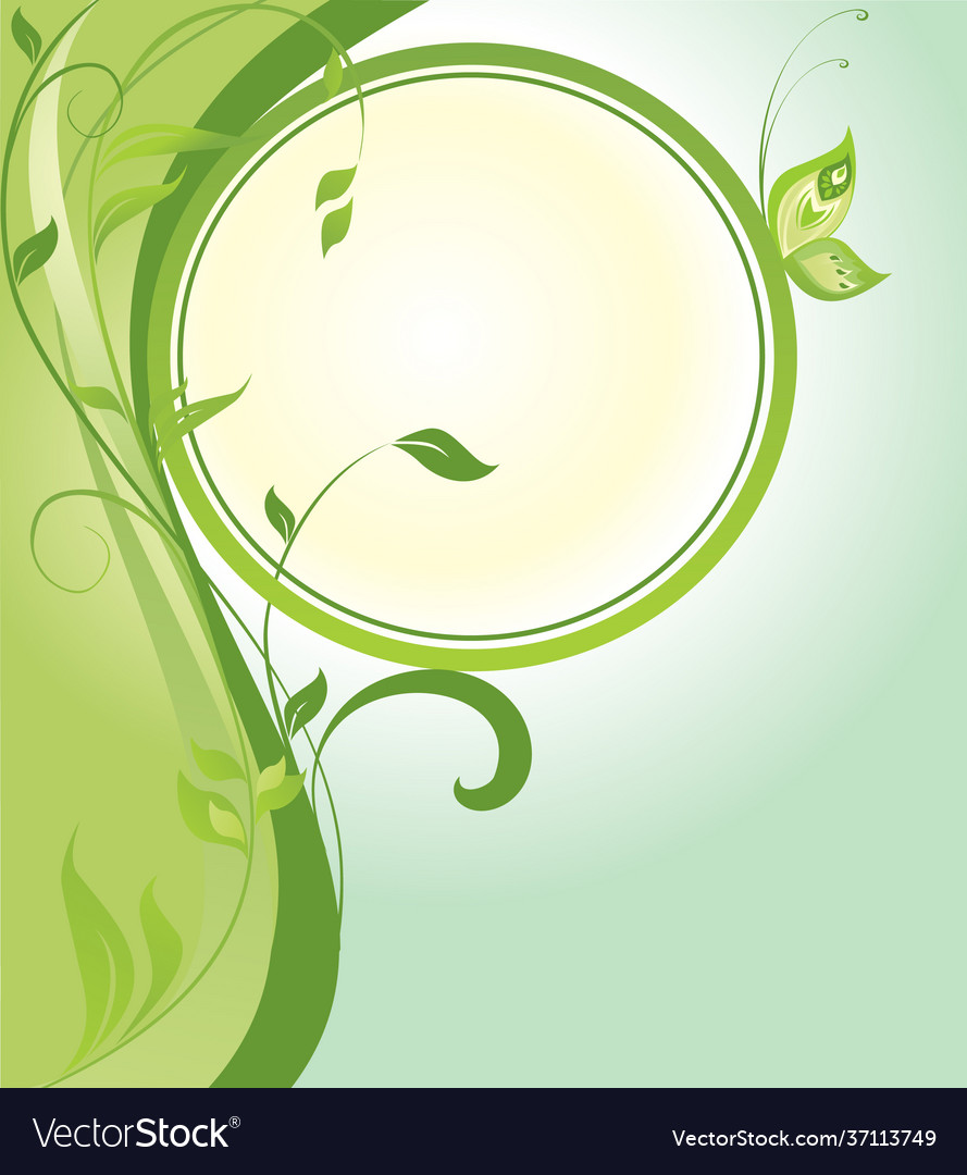 Spring frame Royalty Free Vector Image - VectorStock
