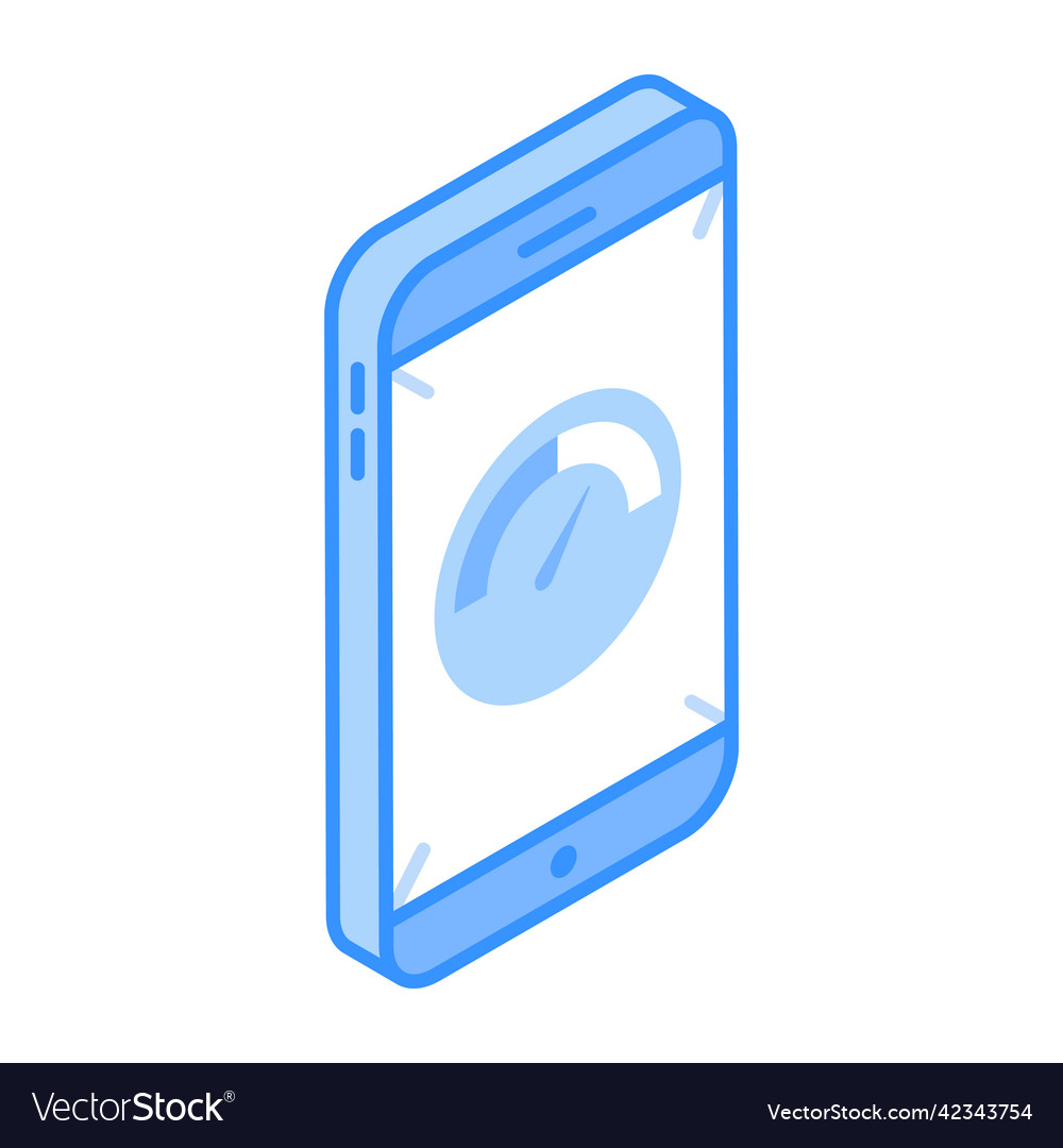 Mobile performance Royalty Free Vector Image - VectorStock