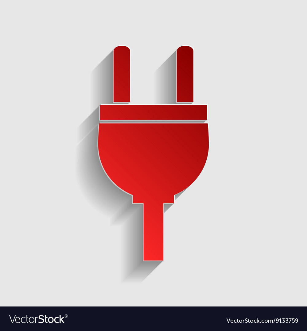 Socket sign Royalty Free Vector Image - VectorStock