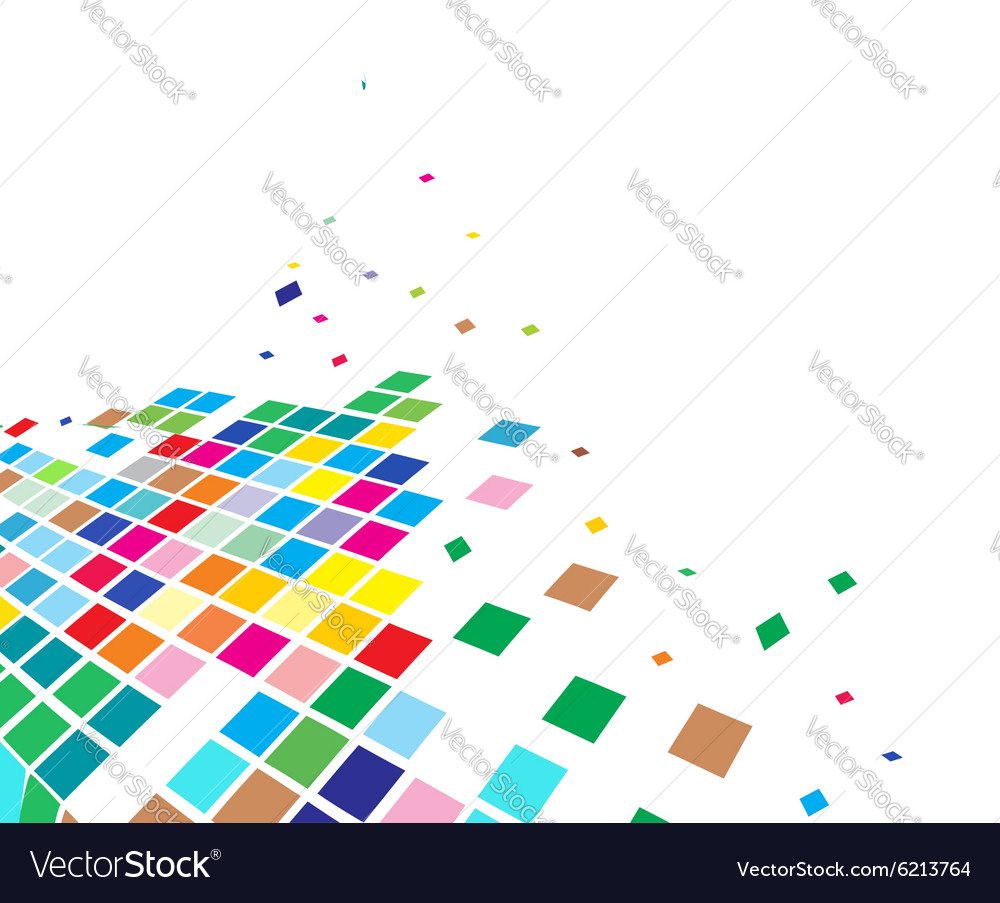 Abstract mosaic composition Royalty Free Vector Image Abstract mosaic composition Royalty Free Vector Image
