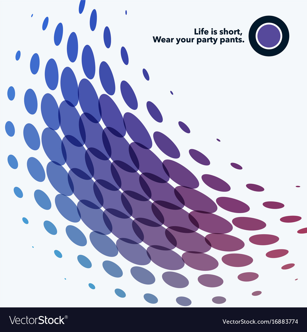 Abstract design round elements for graphic Vector Image