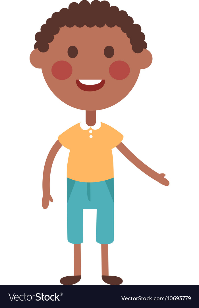 Cute boy Royalty Free Vector Image - VectorStock