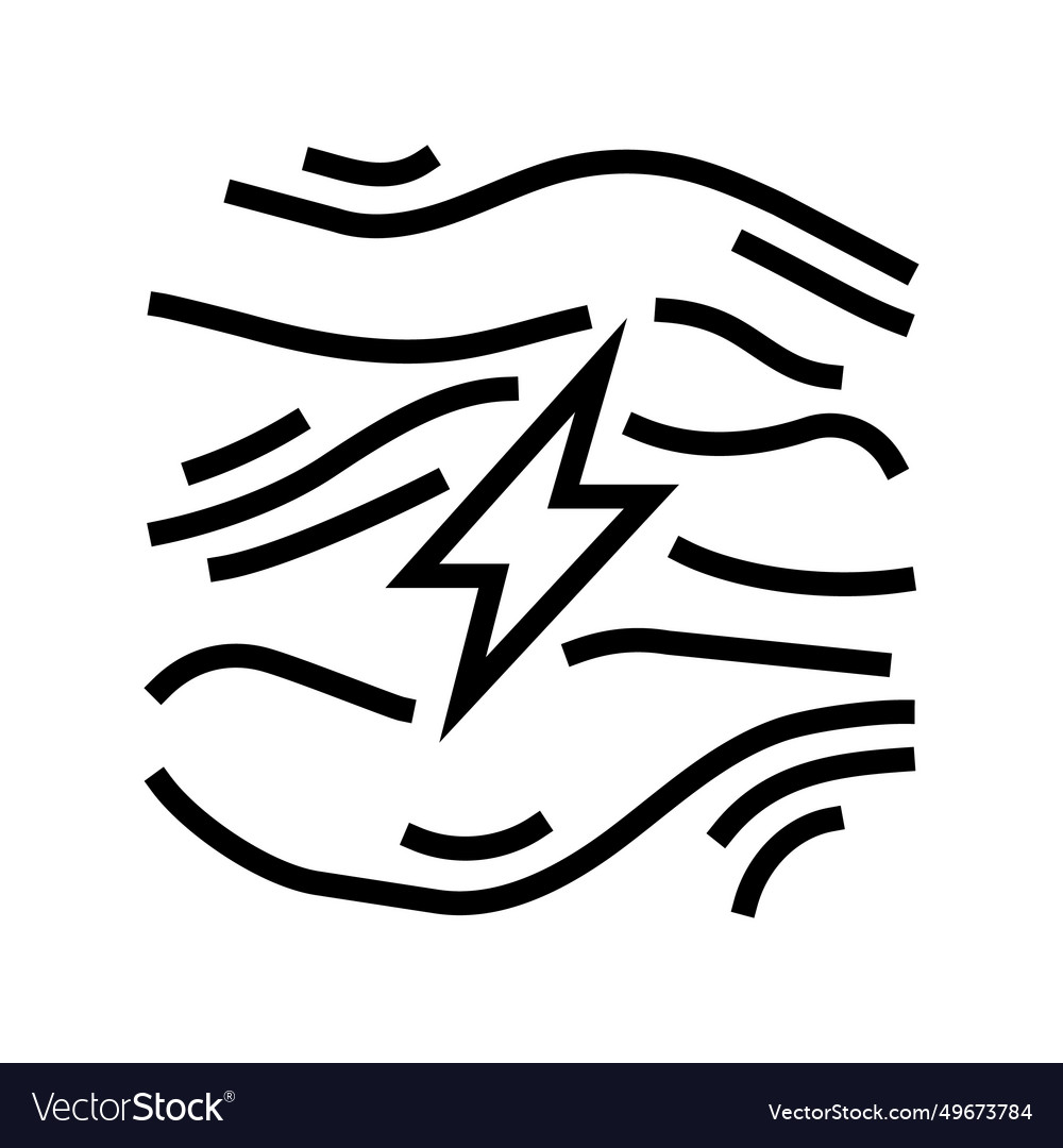 Energy wind turbine line icon Royalty Free Vector Image Energy wind turbine line icon Royalty Free Vector Image