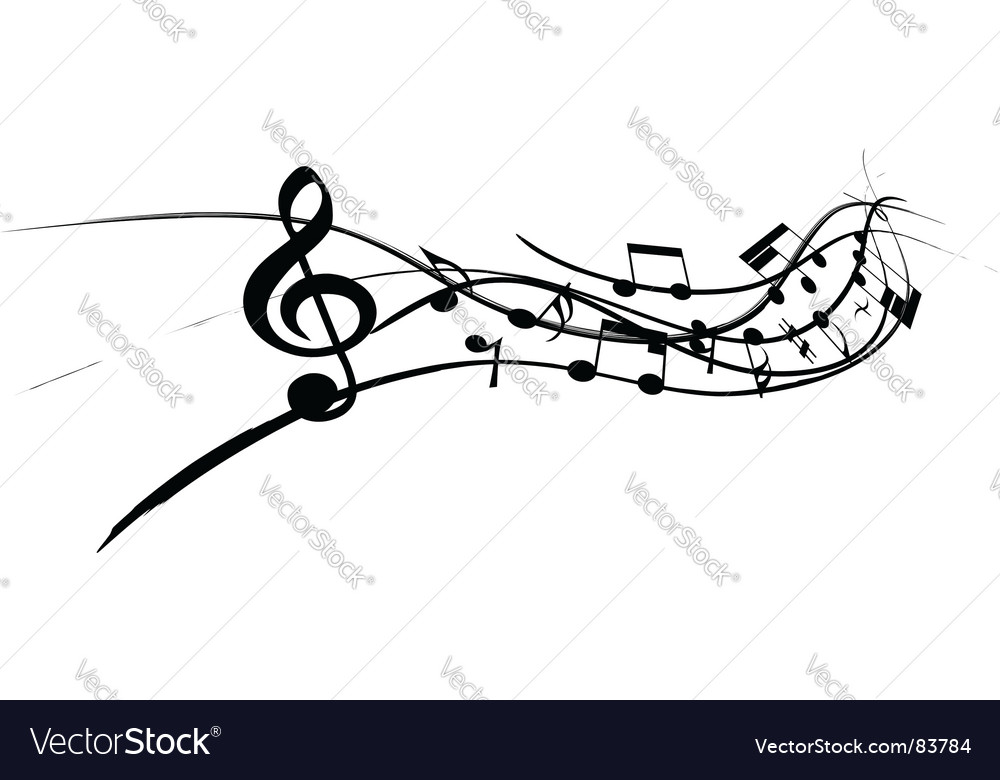 Musical notes Royalty Free Vector Image - VectorStock
