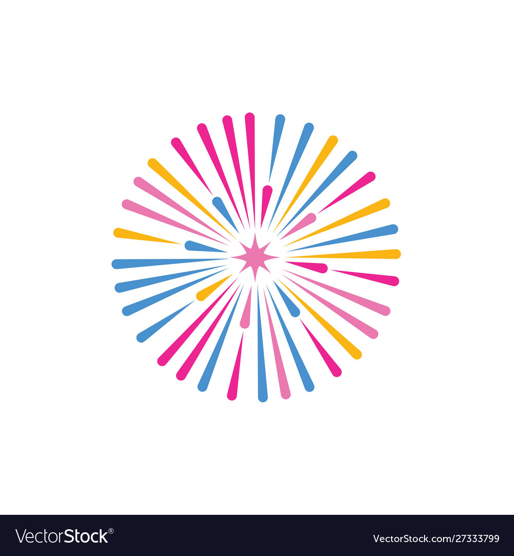 Feuerwerk Icon Lizenzfreies Vektorbild - VectorStock