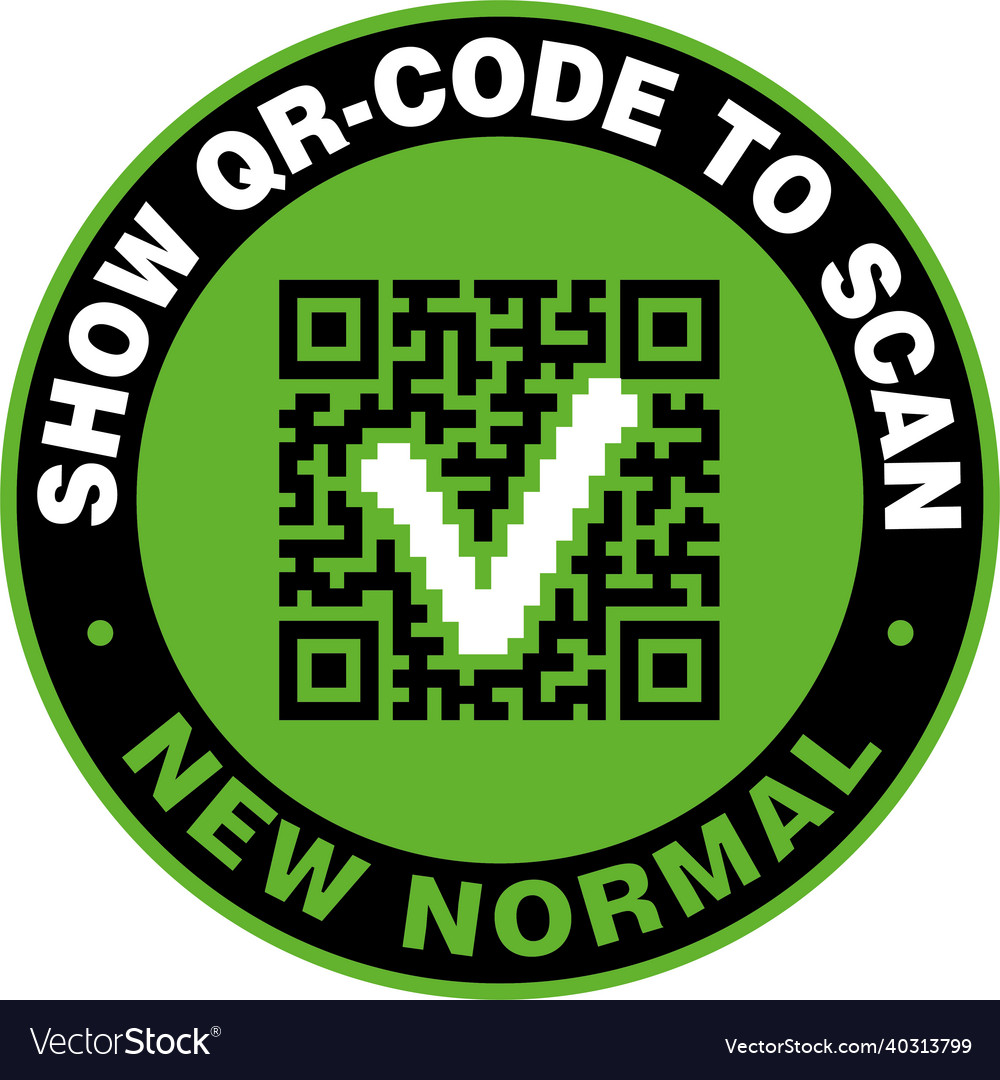 Show covid19 certificate qr-code to scan for enter Show covid19 certificate qr-code to scan for enter