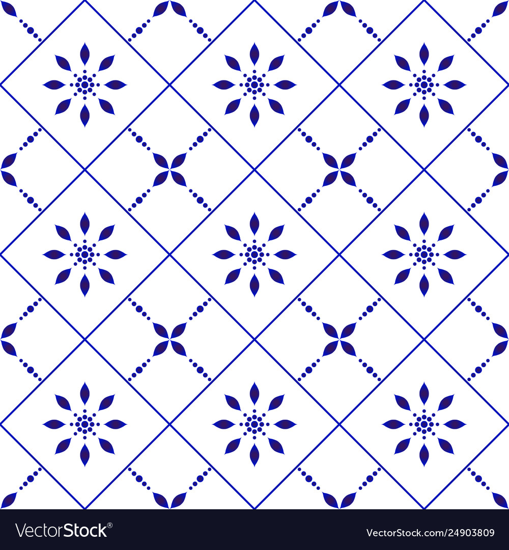 Cute tile pattern Royalty Free Vector Image - VectorStock
