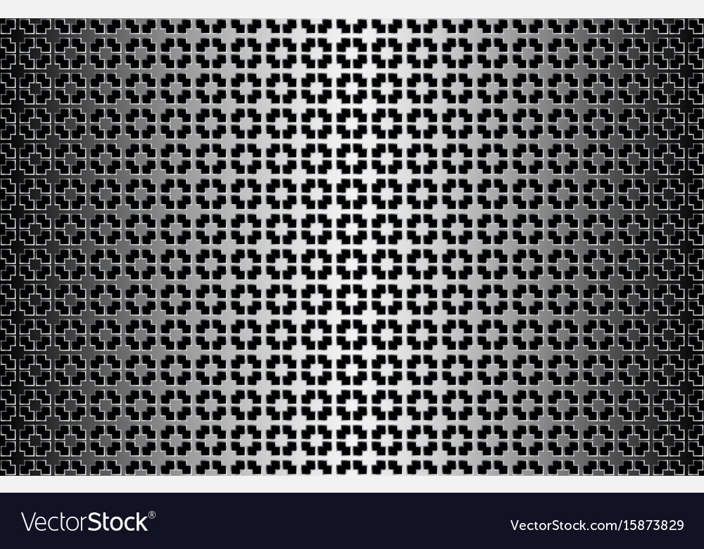 Metallic pattern Royalty Free Vector Image - VectorStock