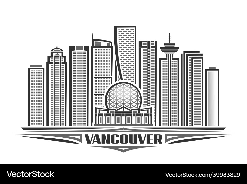 Vancouver Royalty Free Vector Image - VectorStock