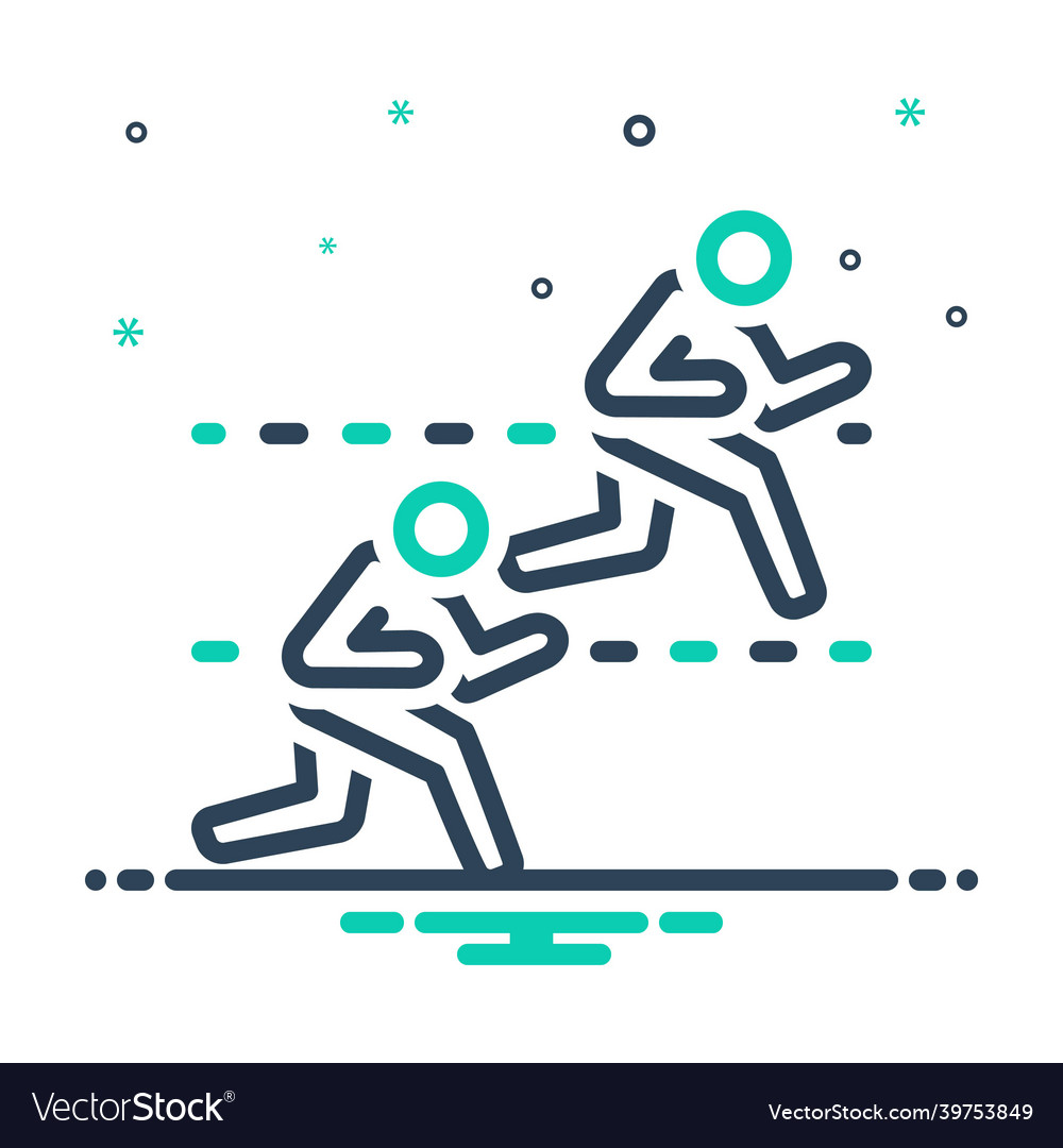 Compete Royalty Free Vector Image - VectorStock