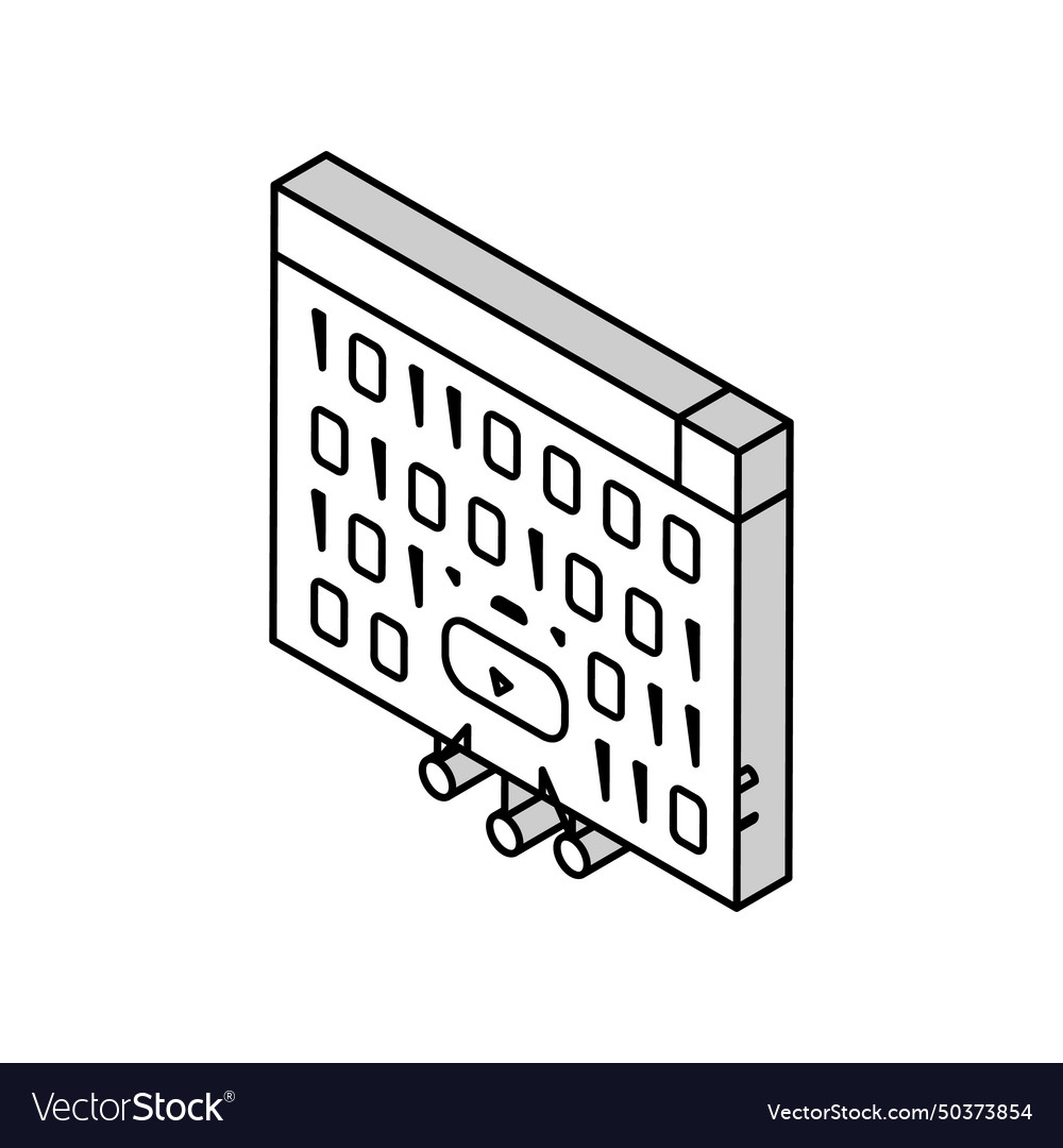 Cross Site Scripting Isometric Icon Royalty Free Vector