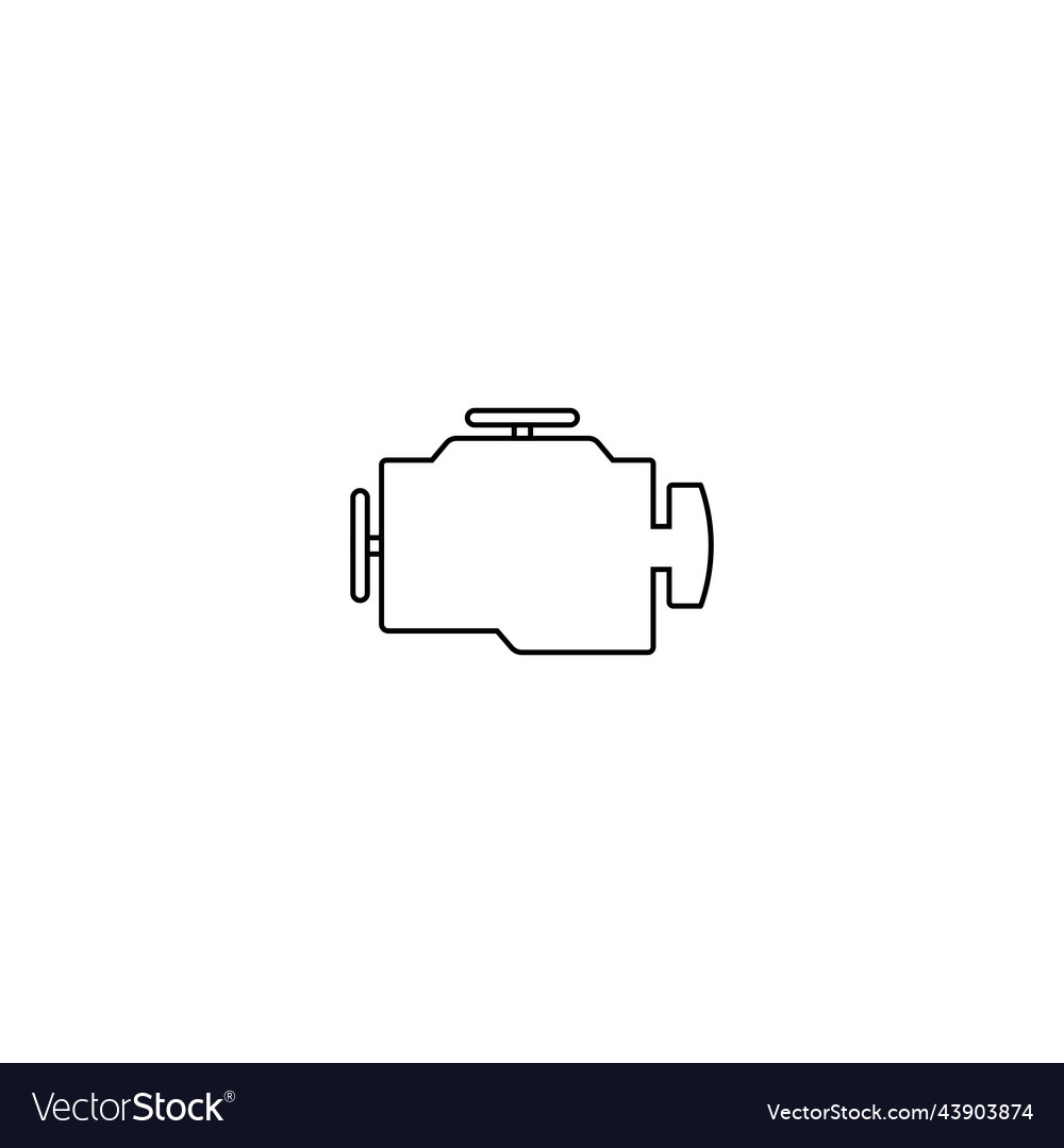 Car engine icon Royalty Free Vector Image - VectorStock