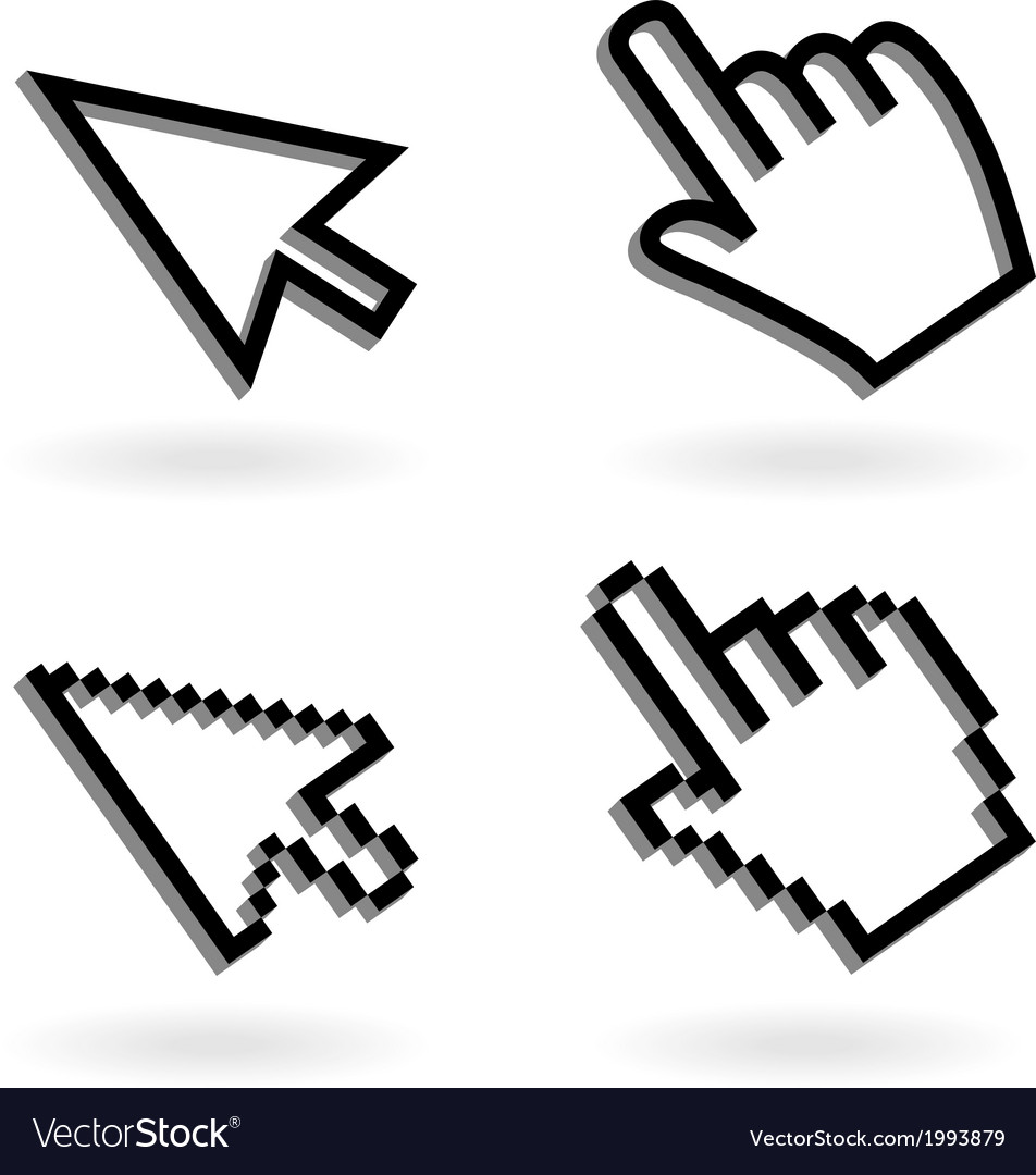 Pointer Royalty Free Vector Image - VectorStock