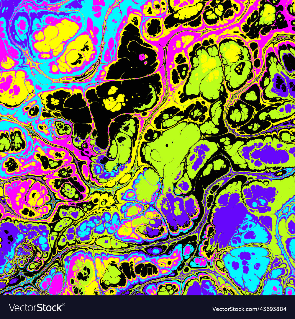 Psychedelic abstract pattern bright digital Vector Image Psychedelic abstract pattern bright digital Vector Image