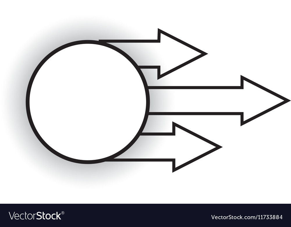 Template empty infographic Royalty Free Vector Image