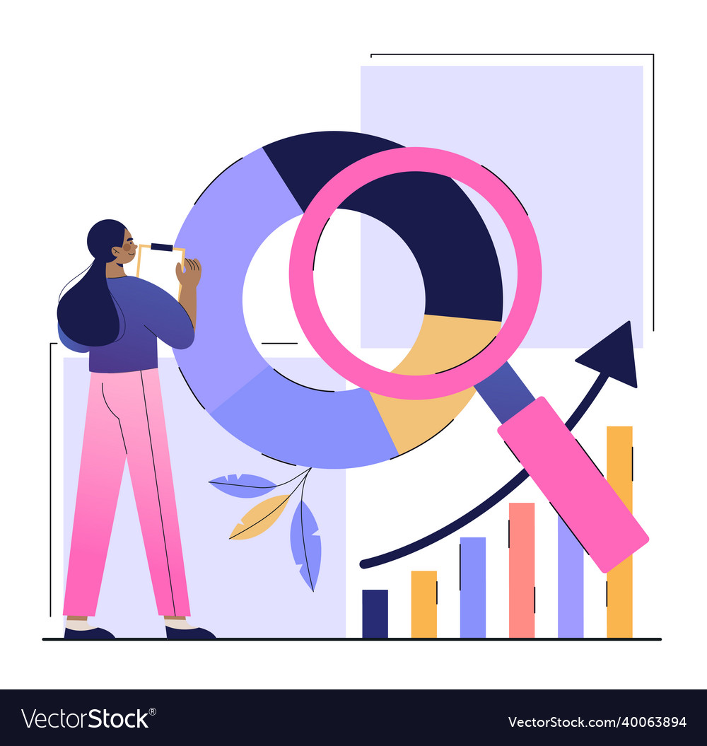 Competitive analysis concept Royalty Free Vector Image Competitive analysis concept Royalty Free Vector Image