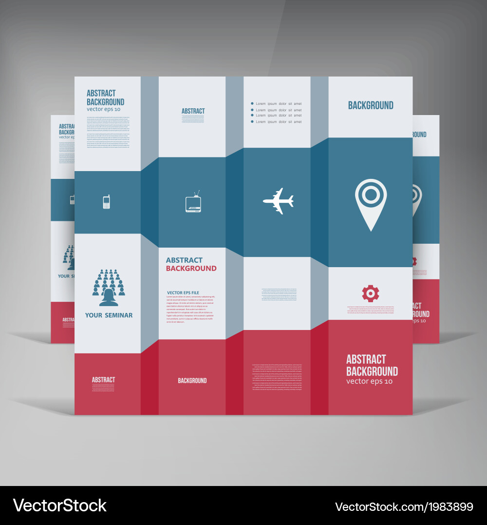 Infographics abstract background card Royalty Free Vector