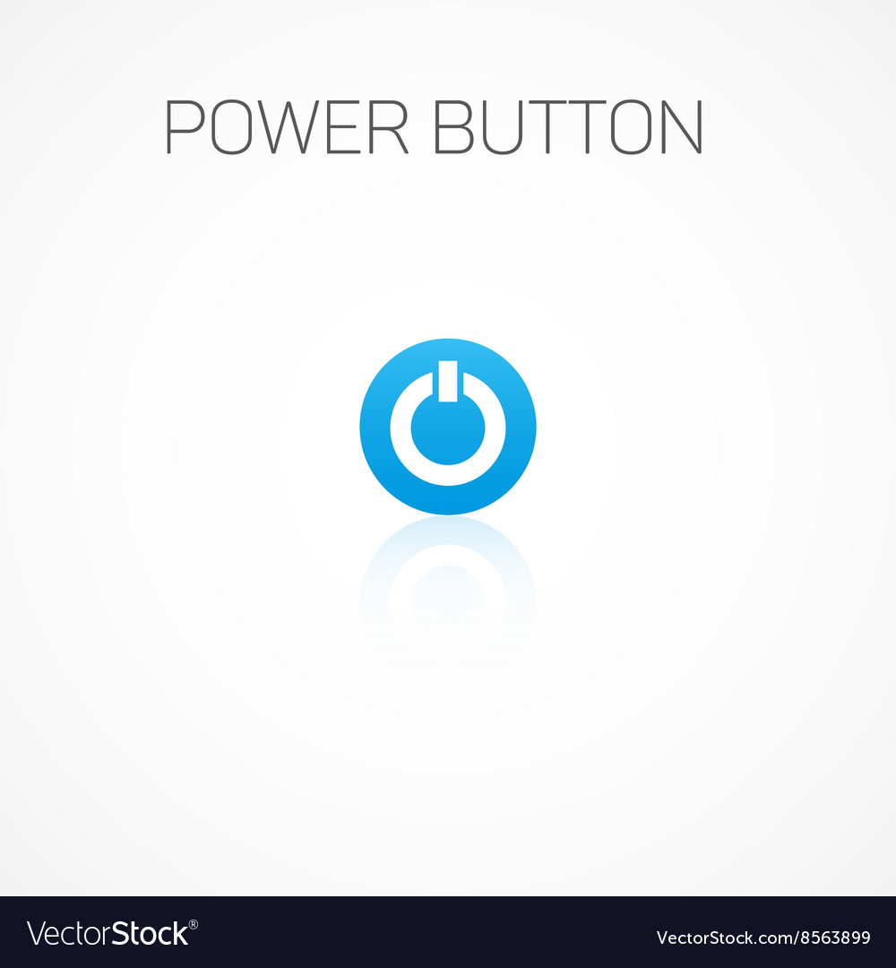 Power button Royalty Free Vector Image - VectorStock