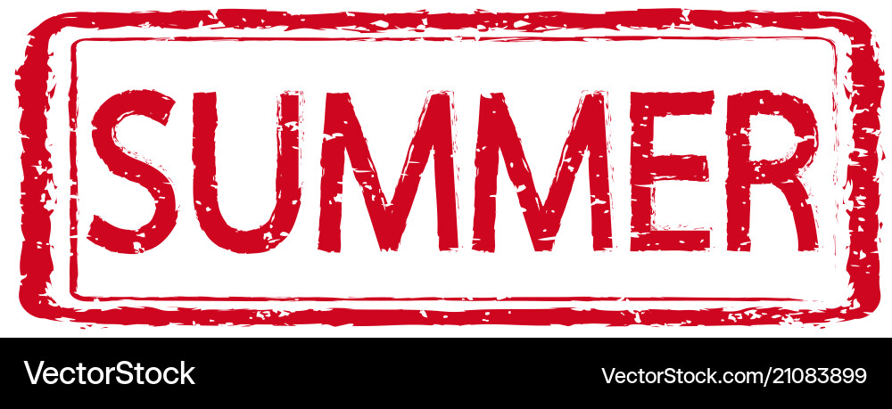 Summer text Royalty Free Vector Image - VectorStock