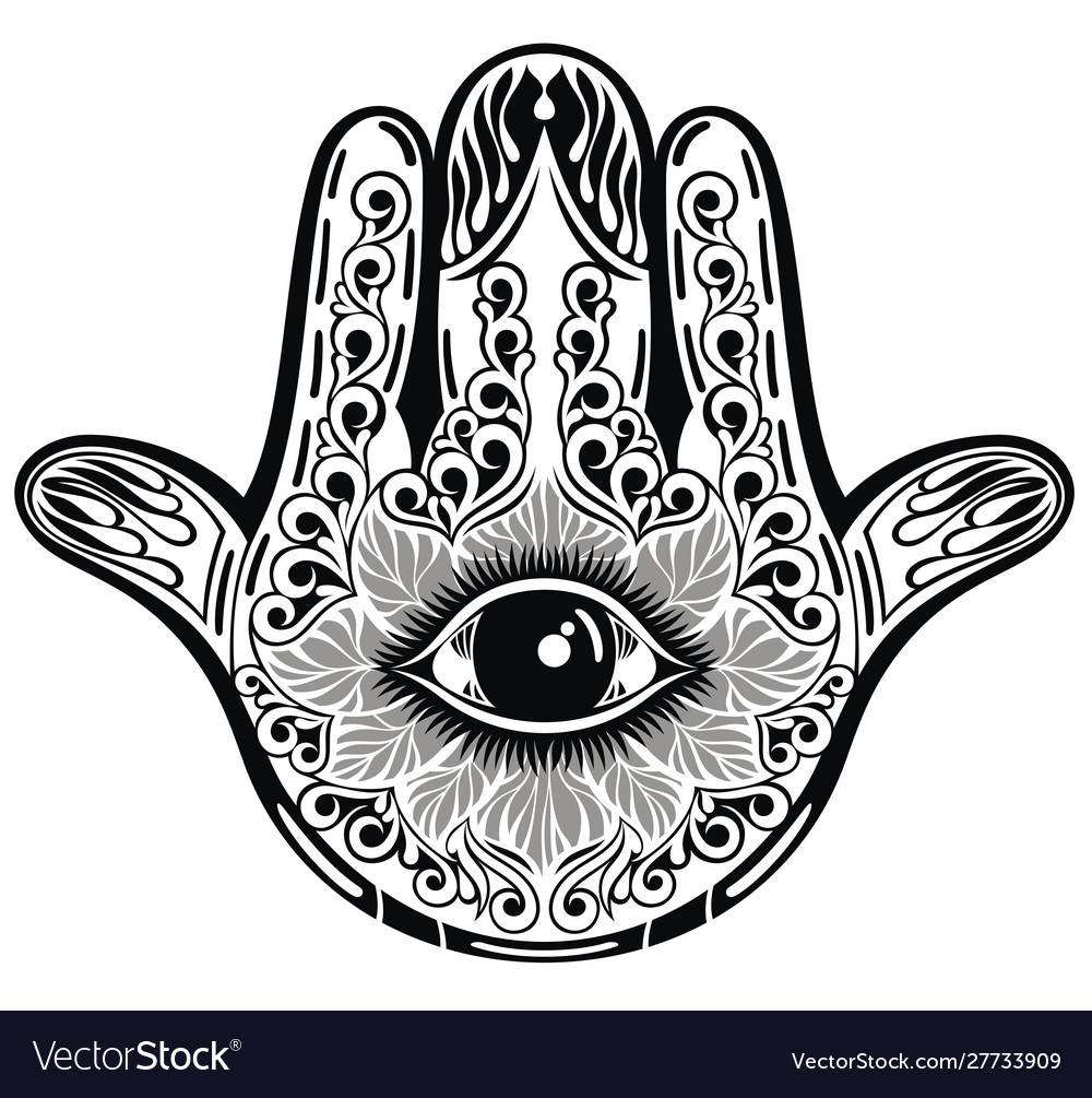 Hamsa Royalty Free Vector Image - VectorStock