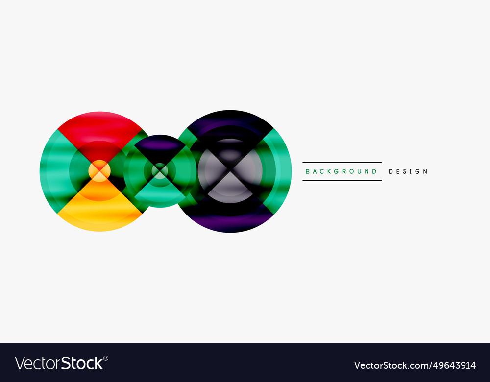 Circle pattern background abstract backgrounds Vector Image