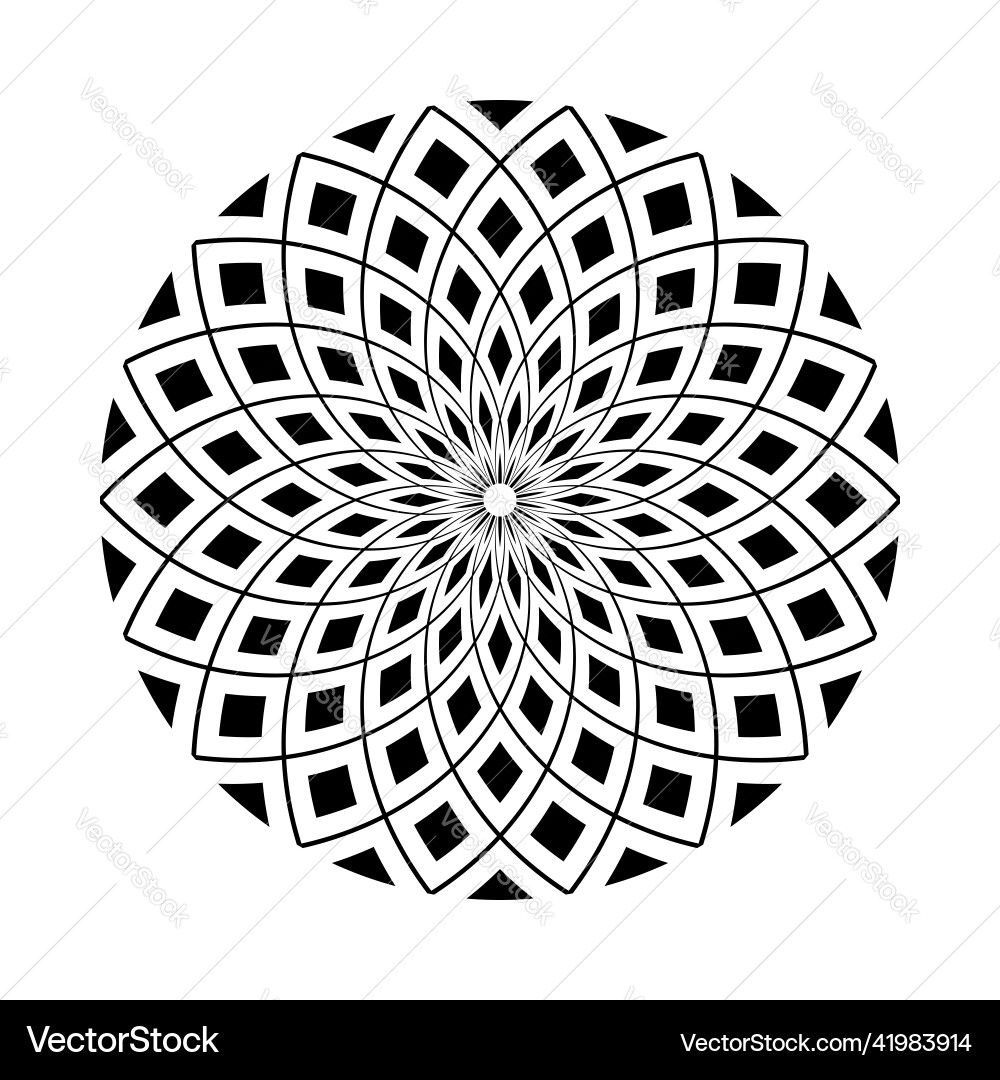 Circle pattern Royalty Free Vector Image - VectorStock