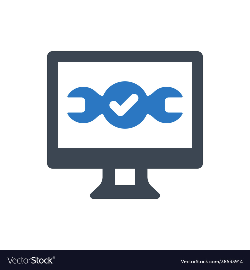 Software restore icon Royalty Free Vector Image